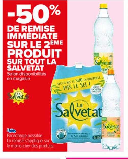 Promo Produit Salvetat chez Carrefour Drive - iCatalogue.fr