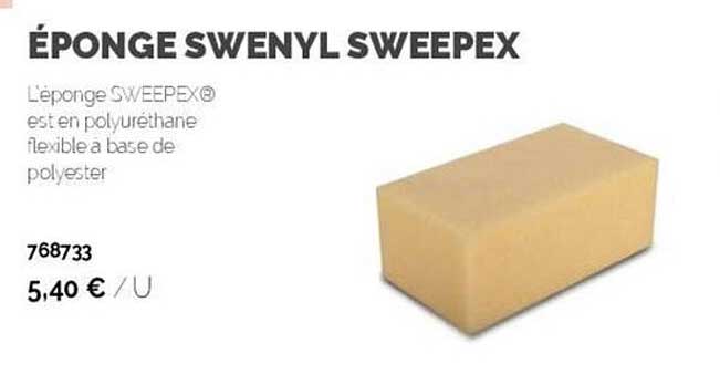 Promo éponge Swenyl Sweepex chez Doras - iCatalogue.fr