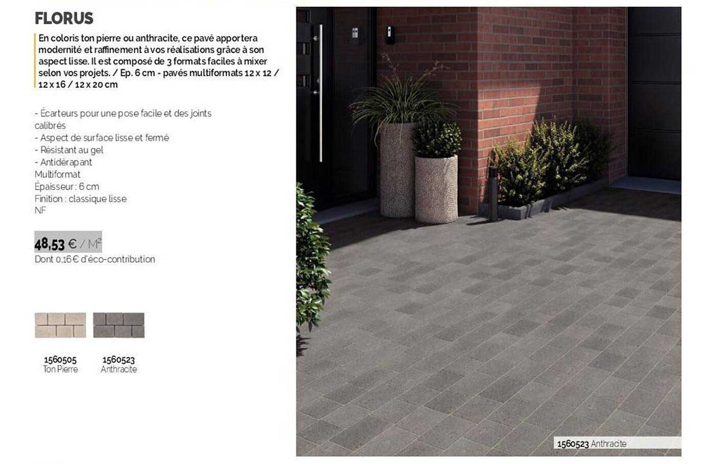 Promo Florus Antithracite chez Doras - iCatalogue.fr