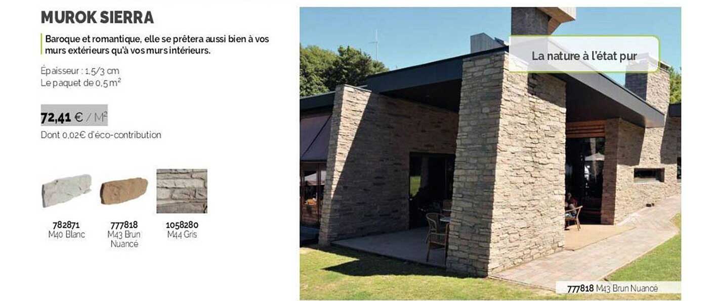 Promo Murok Sierra chez Doras - iCatalogue.fr