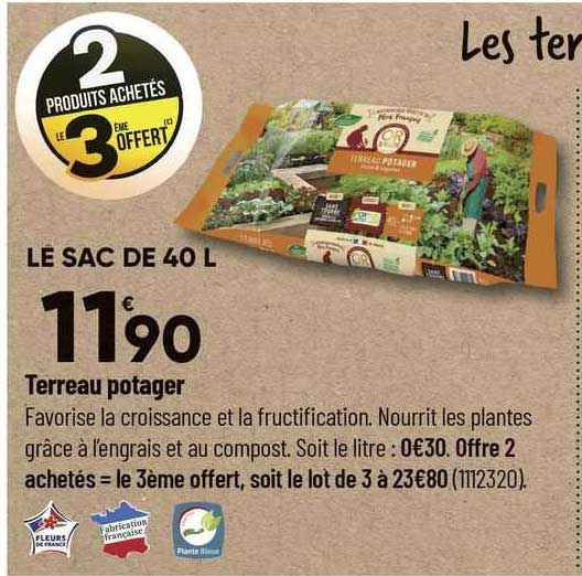 Promo Terreau Potager chez Bricorama - iCatalogue.fr