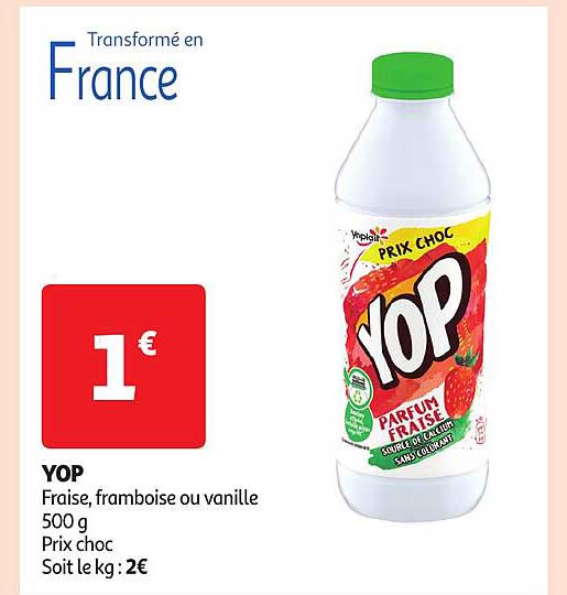 Promo Yop chez Auchan - iCatalogue.fr