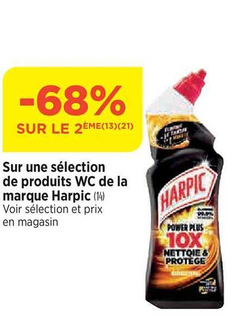 Promo Sélection De Produits Wc De La Marque Harpic chez Atac ...