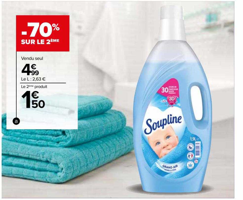 Promo Soupline chez Carrefour City