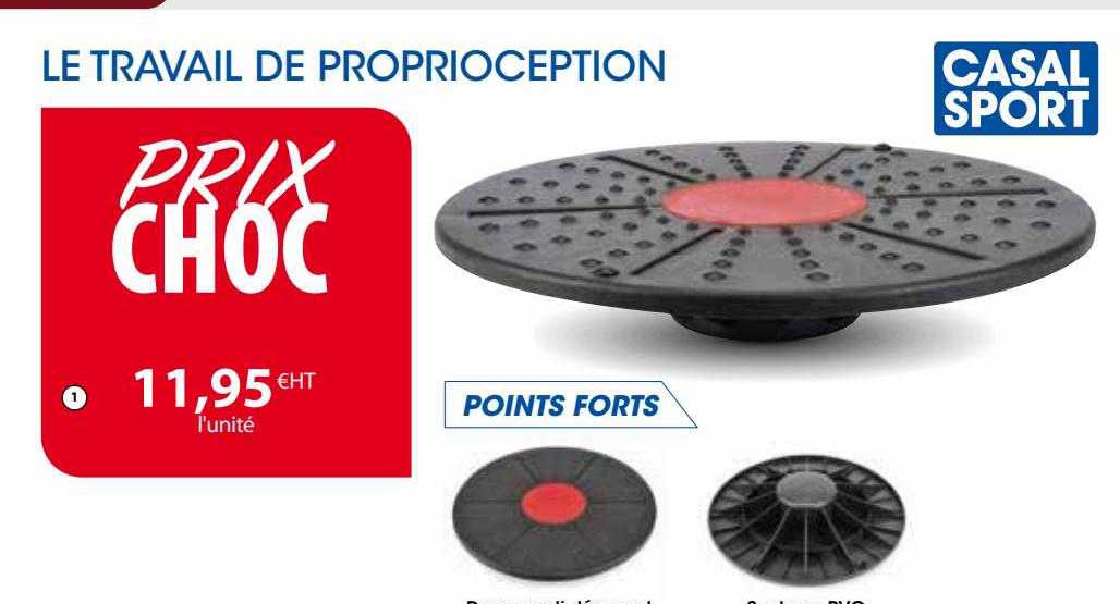 Promo Le Travail De Proprioception chez Casal Sport - iCatalogue.fr
