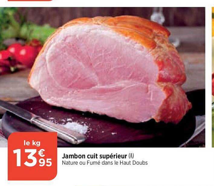 Promo Jambon Cuit Supérieur chez Atac - iCatalogue.fr