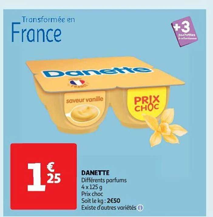 Promo Danette chez Auchan - iCatalogue.fr