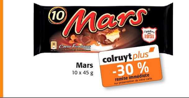 Promo Mars chez Colruyt - iCatalogue.fr