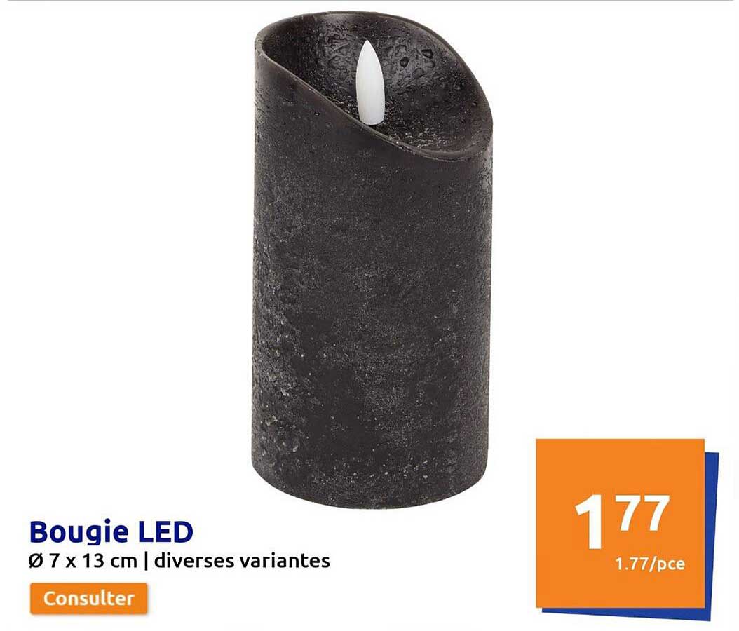 Promo Bougie Led chez Action - iCatalogue.fr