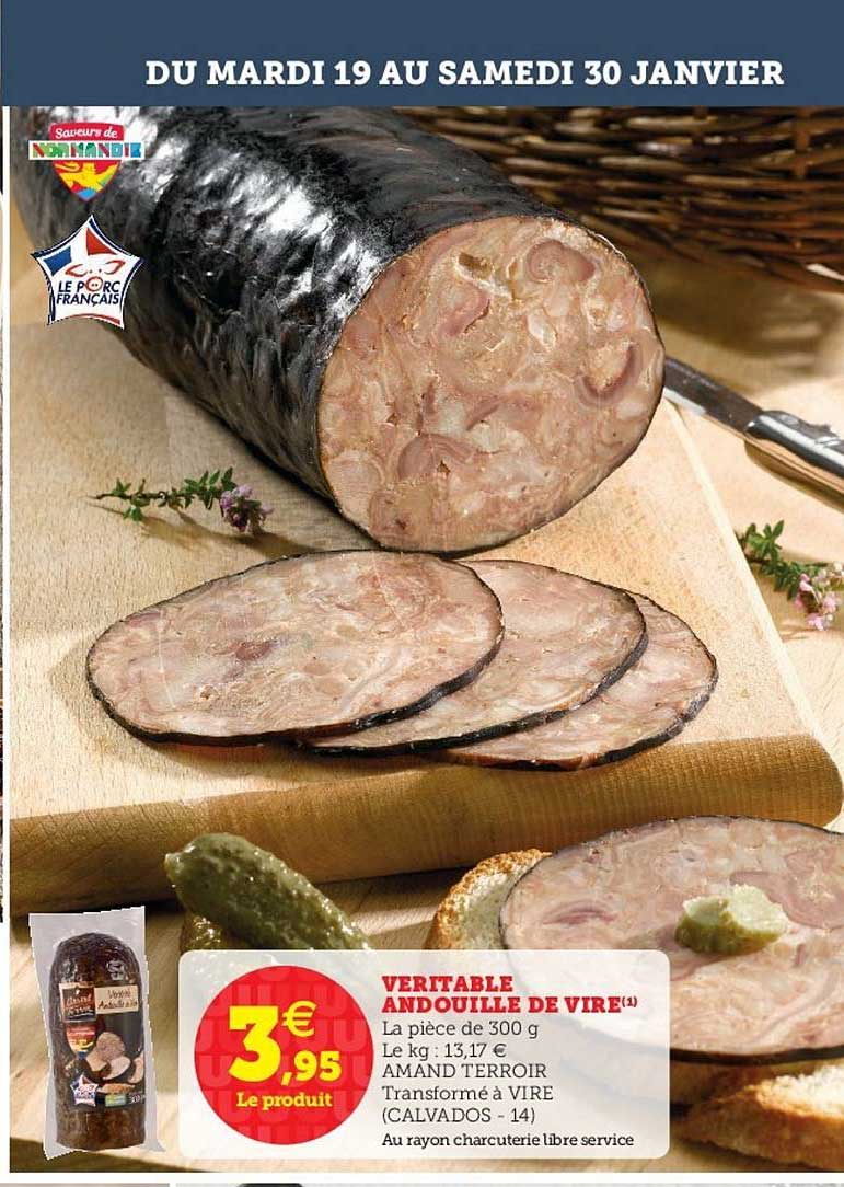 Promo Véritable Andouille De Vire chez U Express - iCatalogue.fr