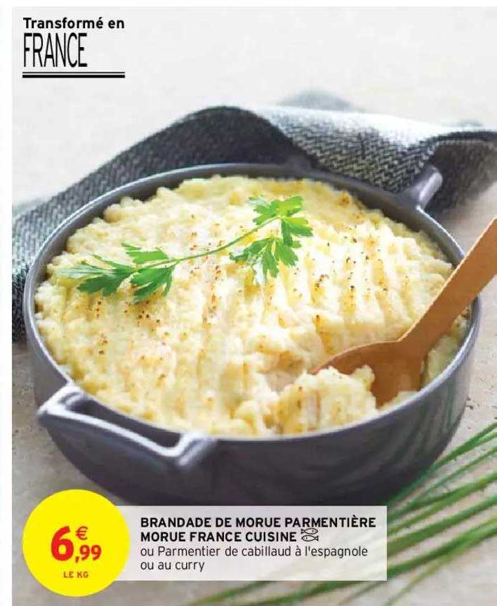 Promo Brandade De Morue Parmentière Morue France Cuisine chez ...