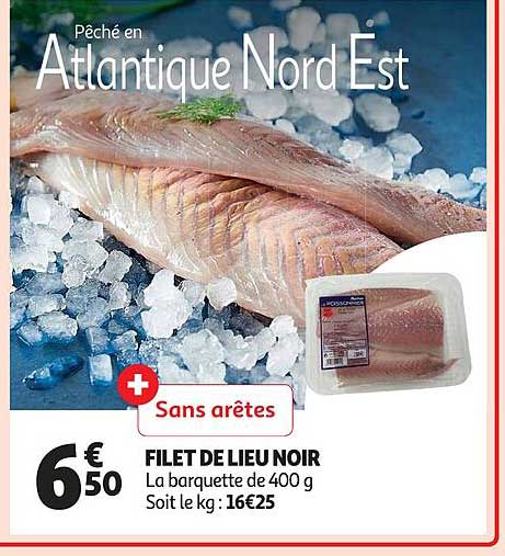 Promo Filet De Lieu Noir chez Auchan - iCatalogue.fr