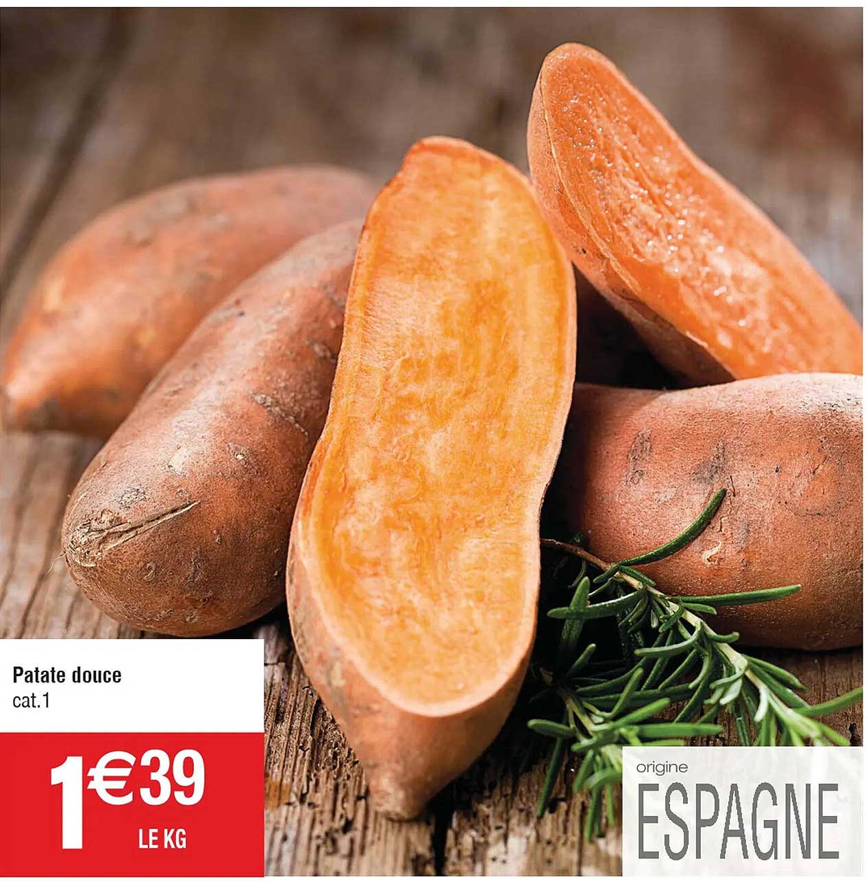 Promo Patate Douce chez Cora - iCatalogue.fr