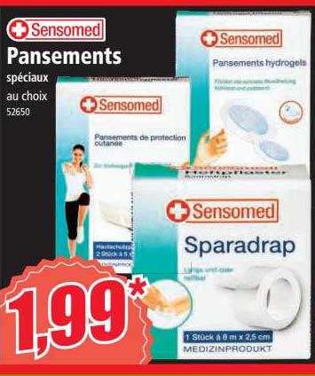 Promo Sensomed Pansements chez Norma - iCatalogue.fr