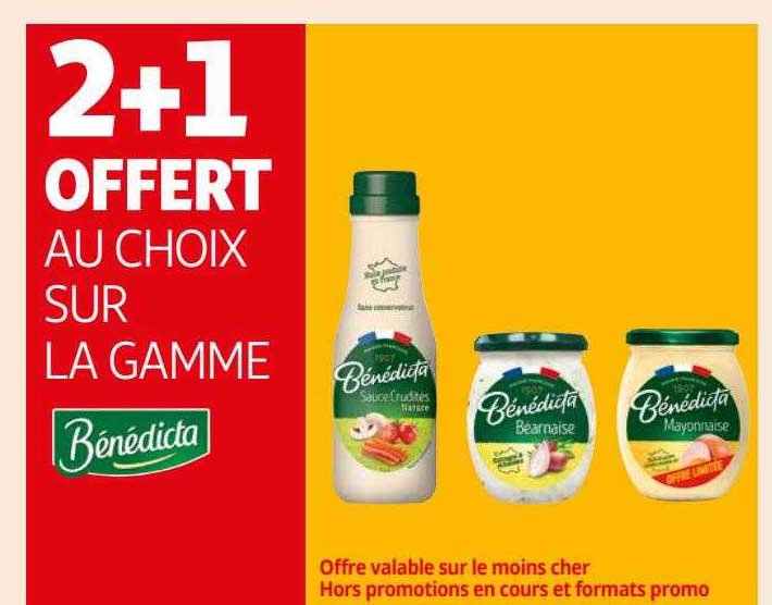Promo La Gamme Bénédicta chez Auchan - iCatalogue.fr