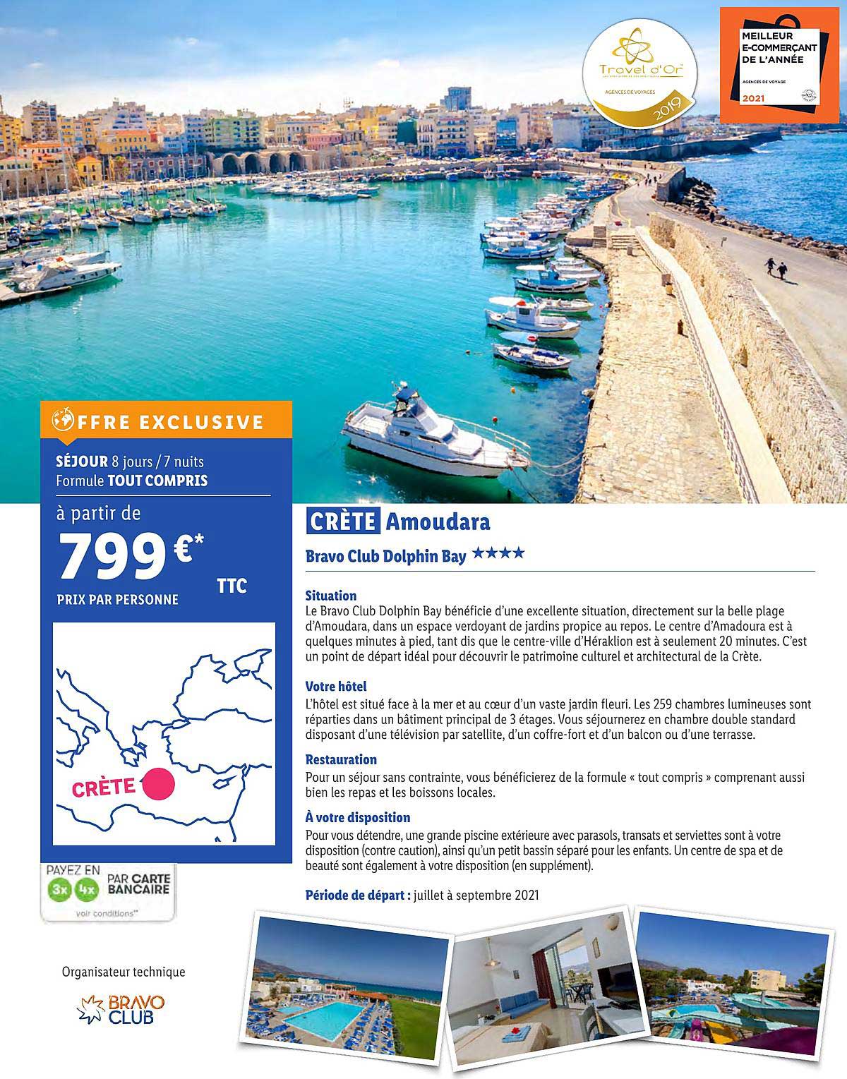 Promo Crete Amoudara chez Lidl - iCatalogue.fr
