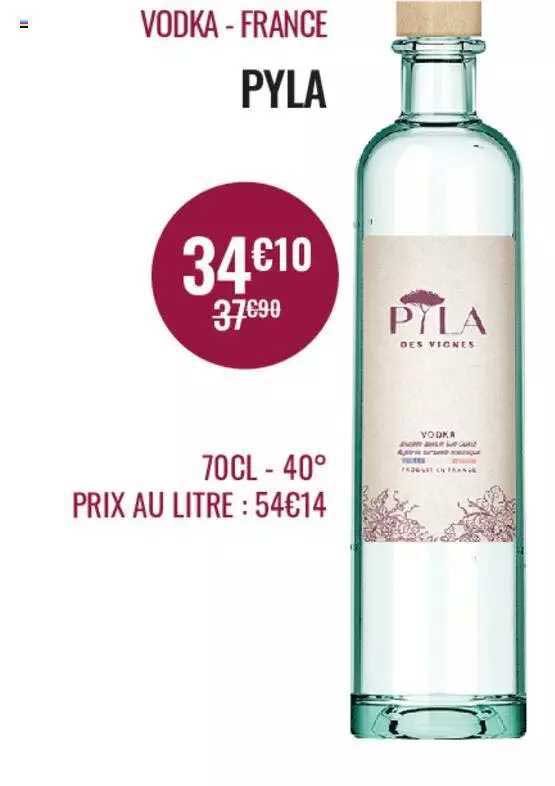 Promo Vodka-france Pyla chez Nicolas - iCatalogue.fr