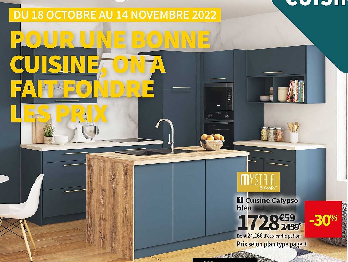 Offre Cuisine Calypso chez Conforama