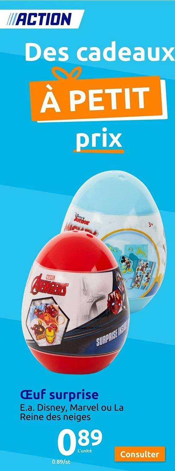 Promo œuf Surprise chez Action - iCatalogue.fr