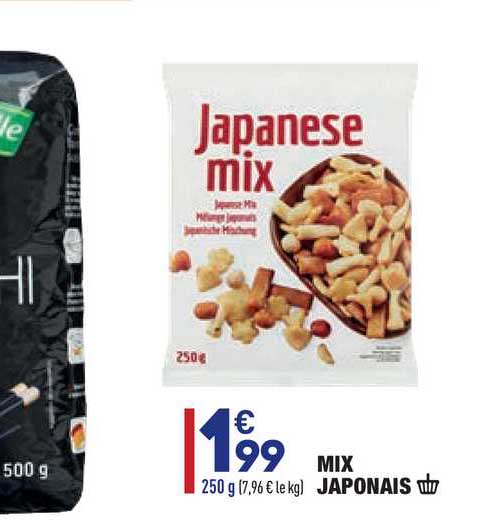 Promo Mix Japonais chez Aldi - iCatalogue.fr