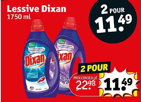 Promo Lessive Dixan chez Kruidvat - iCatalogue.fr