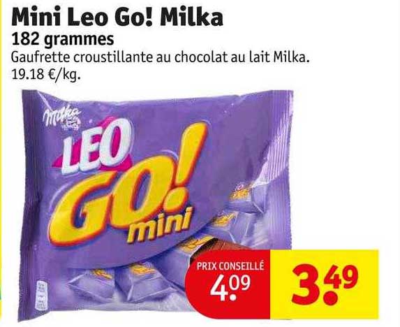 Promo Mini Léo Go ! Milka chez Kruidvat - iCatalogue.fr