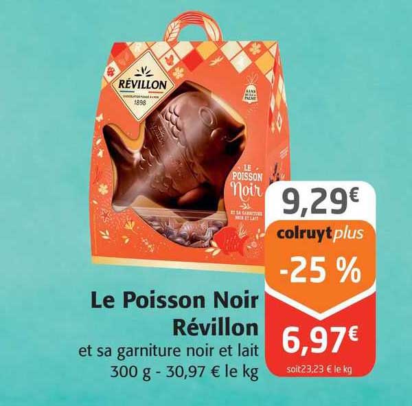 Promo Le Poisson Noir Révillon chez Colruyt - iCatalogue.fr