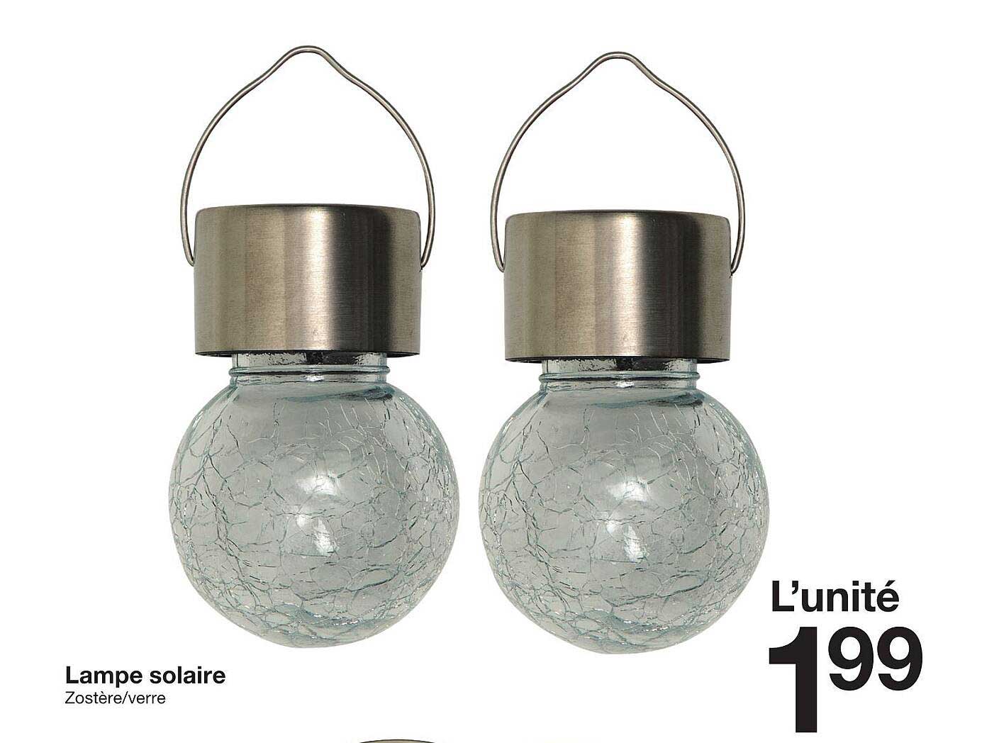 Promo Lampe Solaire chez Zeeman - iCatalogue.fr