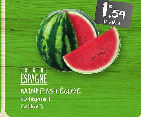Promo Mini Pastèque chez G20 - iCatalogue.fr
