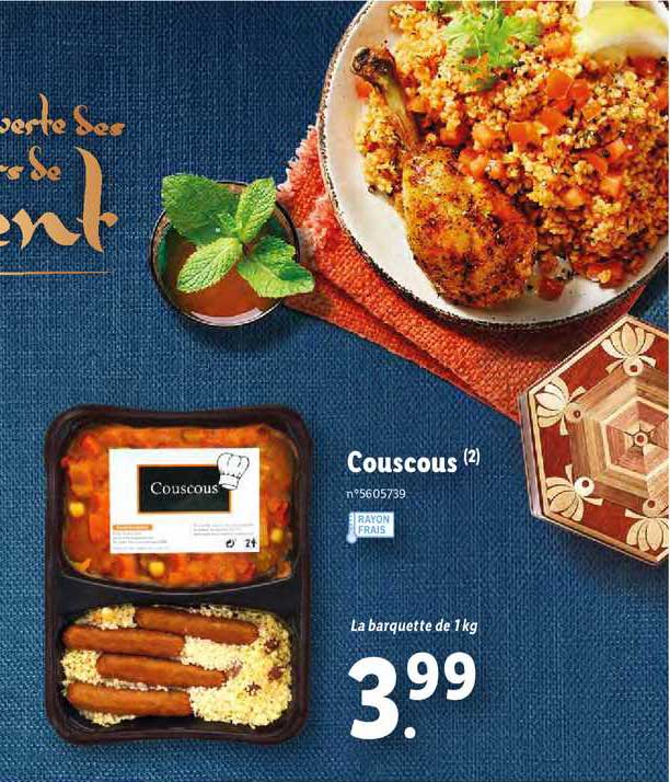 Promo Couscous chez Lidl - iCatalogue.fr