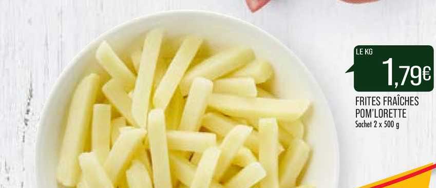 Promo Frites Fraîches Pom'lorette chez Match - iCatalogue.fr