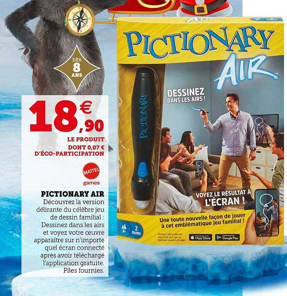 Promo Pictionary Air chez Hyper U - iCatalogue.fr