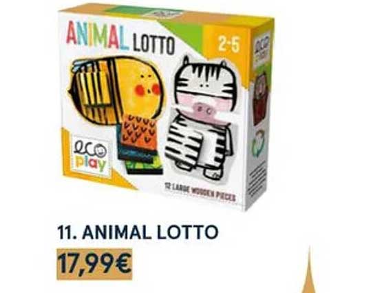 Promo Animal Lotto chez Monoprix - iCatalogue.fr