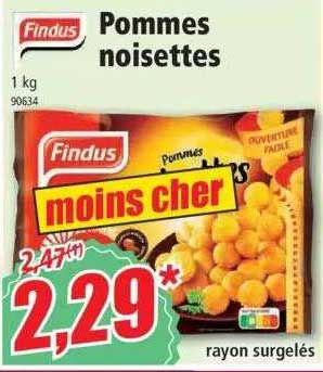 Promo Pommes Noisettes Findus chez Norma - iCatalogue.fr