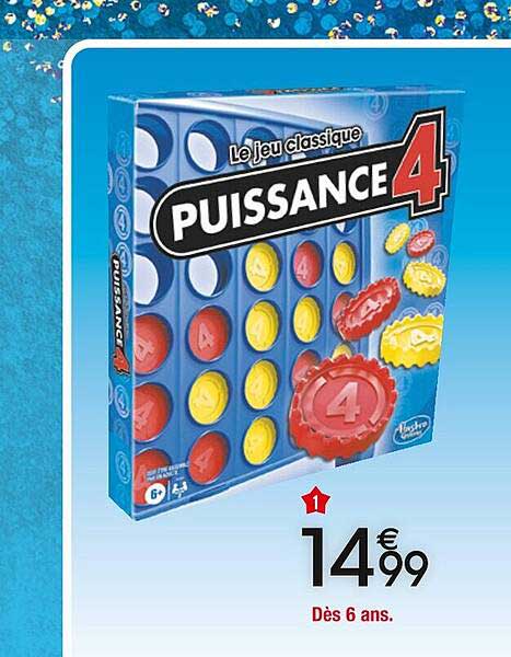Promo Le Jeu Classique Puissance 4 chez Cora - iCatalogue.fr