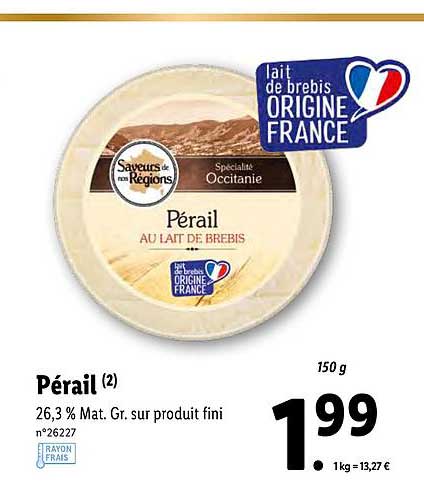 Promo Pérail chez Lidl - iCatalogue.fr