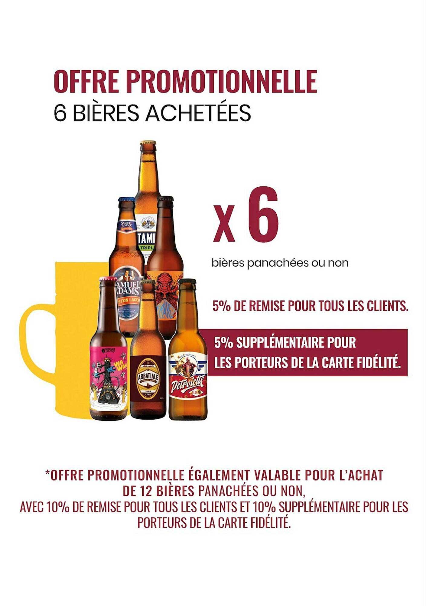 Promo Offre Promotionnelle : Bière chez Nicolas - iCatalogue.fr