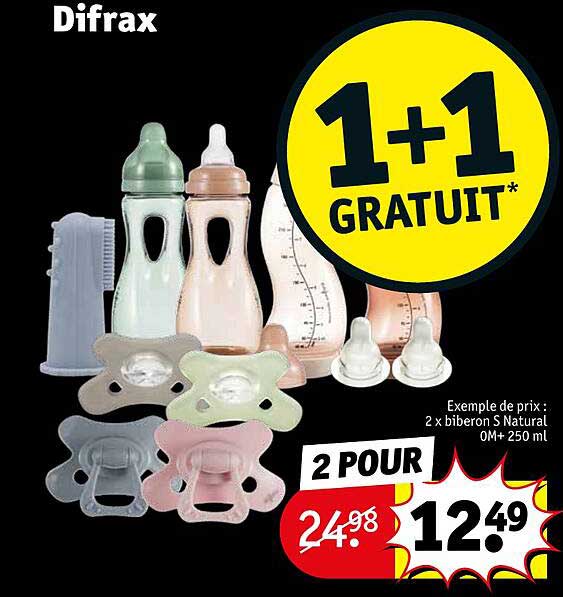 Promo Difrax chez Kruidvat - iCatalogue.fr
