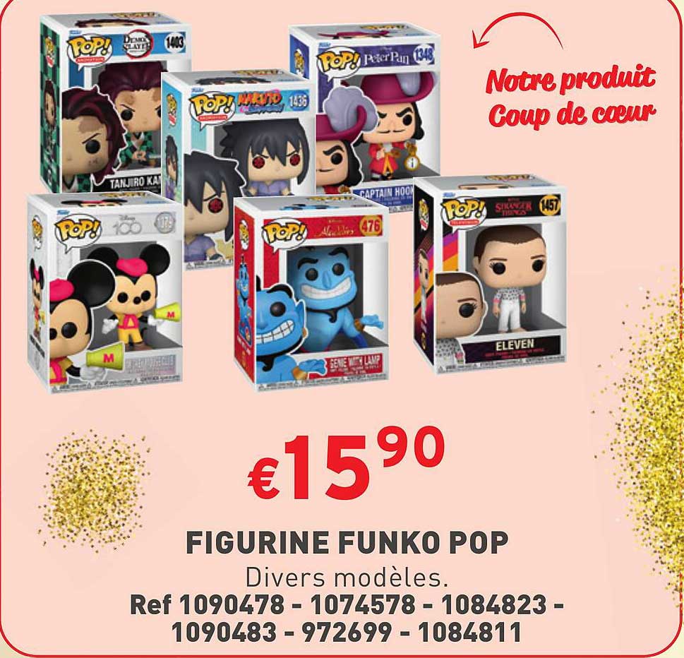 Promo Figurine Funko Pop chez Trafic - iCatalogue.fr