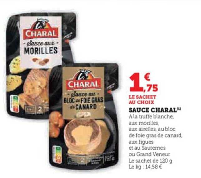Promo Sauce Charal chez Super U - iCatalogue.fr