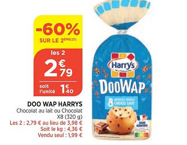 Promo Doo Wap Harrys chez Maximarché - iCatalogue.fr