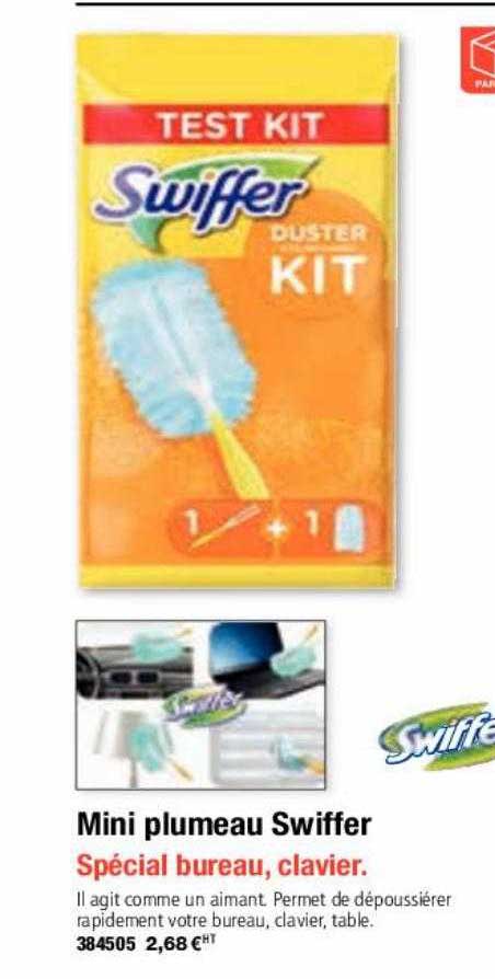 Promo Mini Plumeau Swiffer chez Calipage - iCatalogue.fr