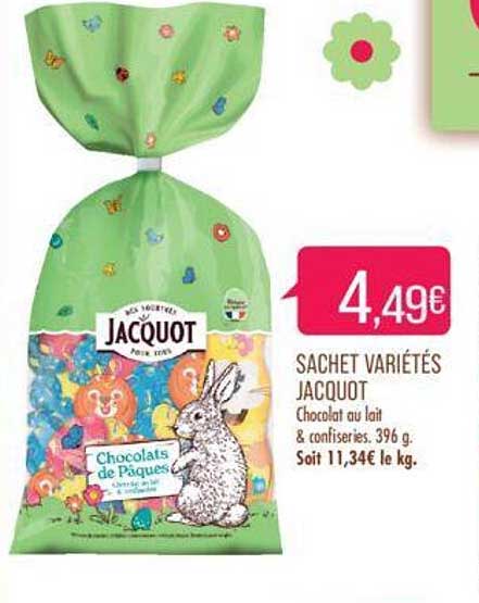 Promo Sachet Variétés Jacquot chez Match - iCatalogue.fr