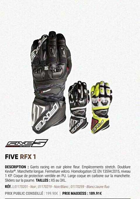 Promo Five Rfx 1 chez Maxxess - iCatalogue.fr