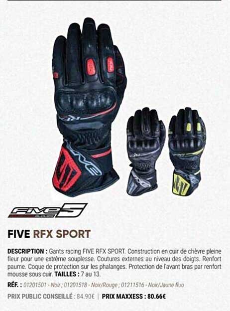Promo Five Rfx Sport chez Maxxess - iCatalogue.fr