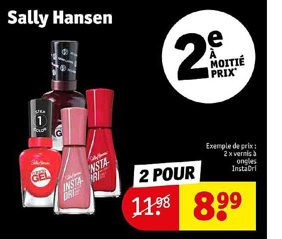 Promo Sally Hansen chez Kruidvat - iCatalogue.fr