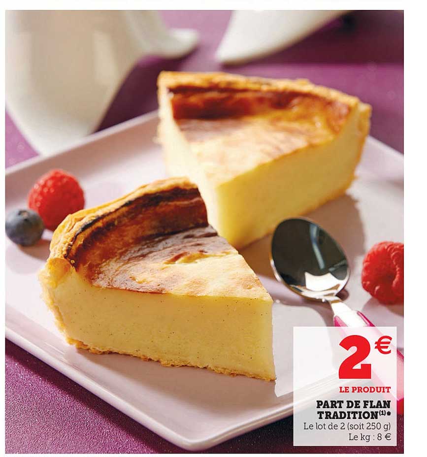 Promo Part De Flan Tradition chez Hyper U - iCatalogue.fr