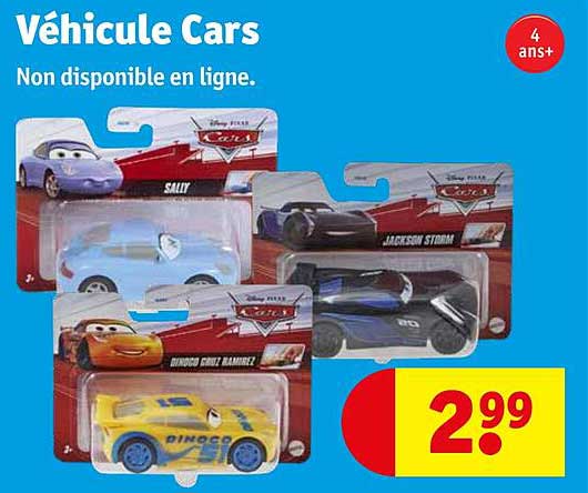 Promo Véhicule Cars chez Kruidvat - iCatalogue.fr