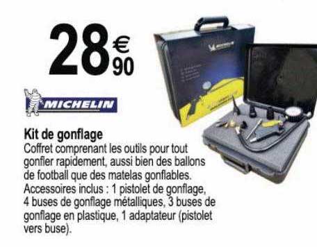Promo Kit De Gonflage Michelin chez Tridôme - iCatalogue.fr
