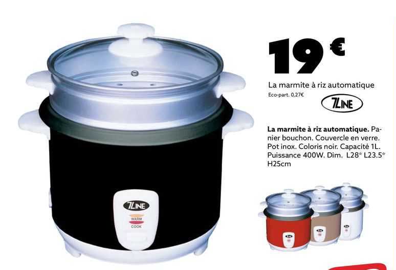 Promo La Marmite à Riz Automatique 7Line chez Atlas - iCatalogue.fr